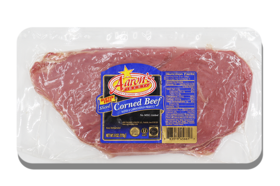 Sliced Brisket Corned Beef – Rubashkin's Meat